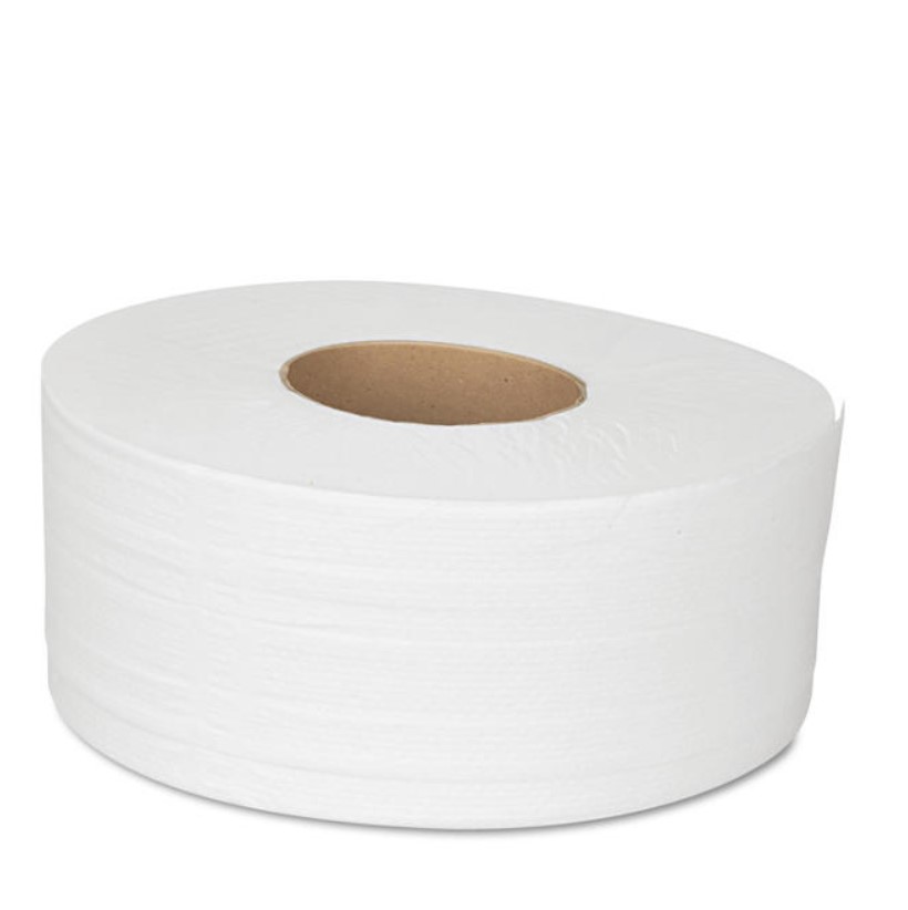 Boardwalk Jumbo Roll 2-Ply Toilet Paper 12 rolls, 1000 ft./roll ...