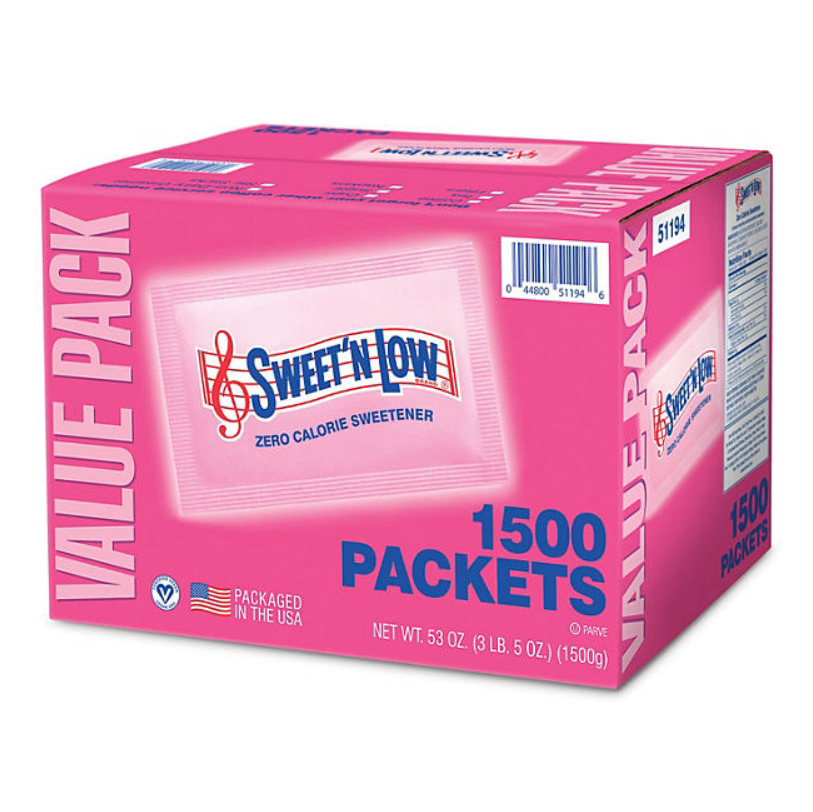 Sweet'N Low Zero-Calorie Sweetener Packets (1,500 ct.) - Polestar Tools ...