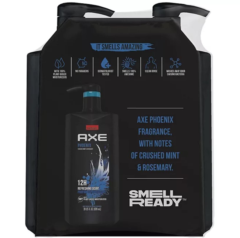 AXE Phoenix Body Wash for Men with Pump (28 fl oz., 2 ct.) - Polestar ...