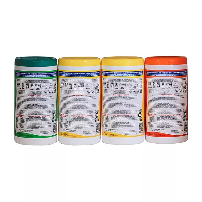Member's Mark Disinfecting Wipes, Variety Pack (78 wipes/pk., 4 pk ...