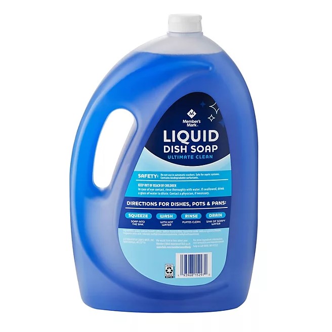 Member's Mark Liquid Dish Soap, Ultimate Clean (100 fl. oz.) - Polestar ...