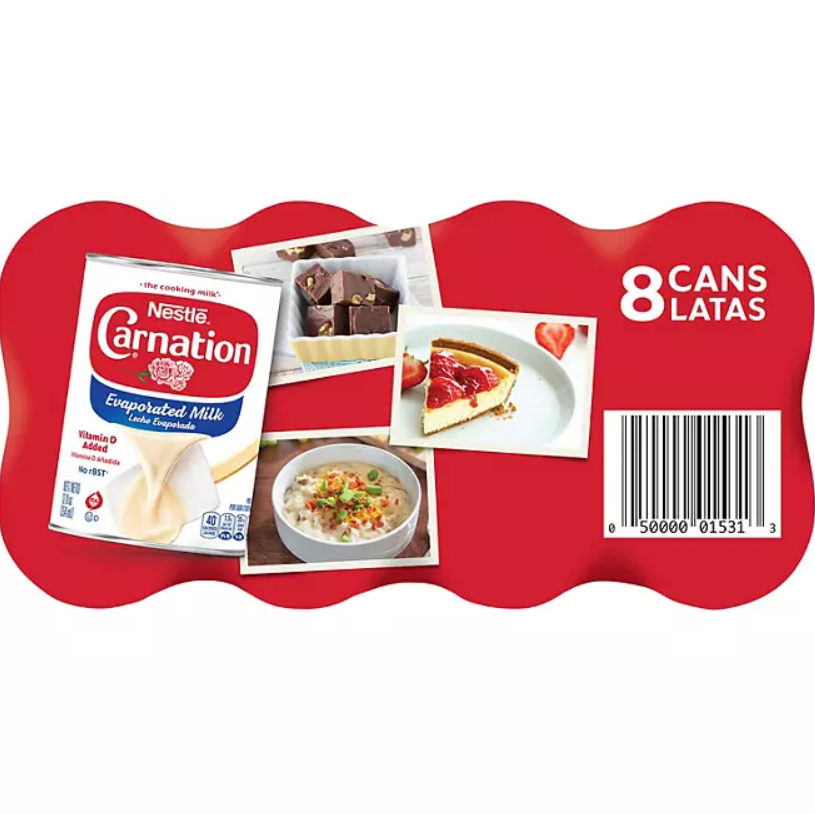 Carnation Evaporated Milk (12 oz., 8 pk.) - Polestar Tools & Supply